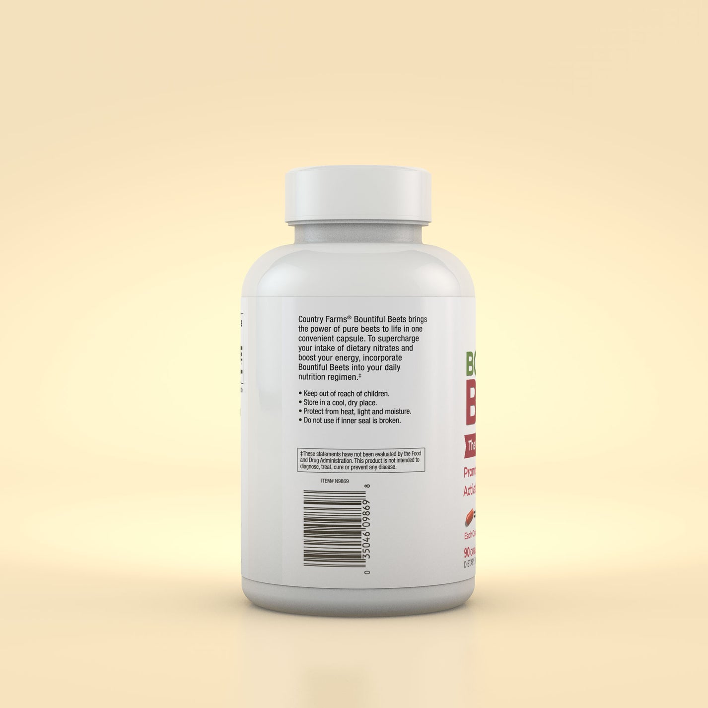 Beets Capsules | Bountiful Beets Capsules | Country Farms