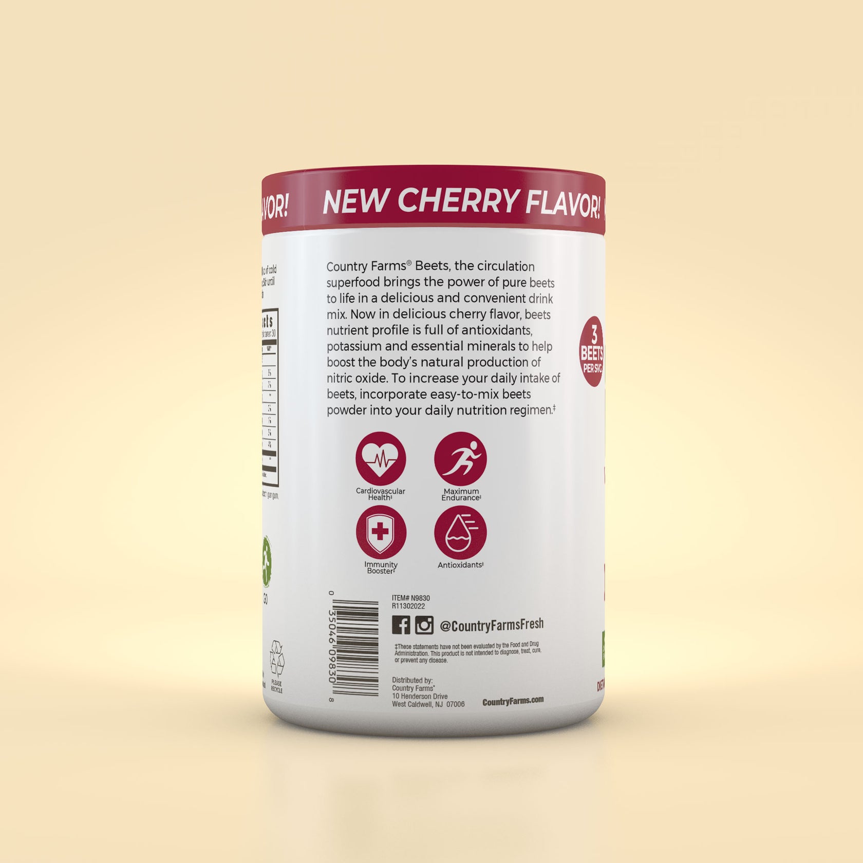 Bountiful Beets Powder – Country Farms