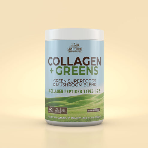 Collagen + Greens Powder – Country Farms