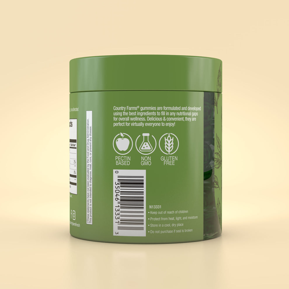 Matcha Green Tea | Green Tea Gummies | Country Farms