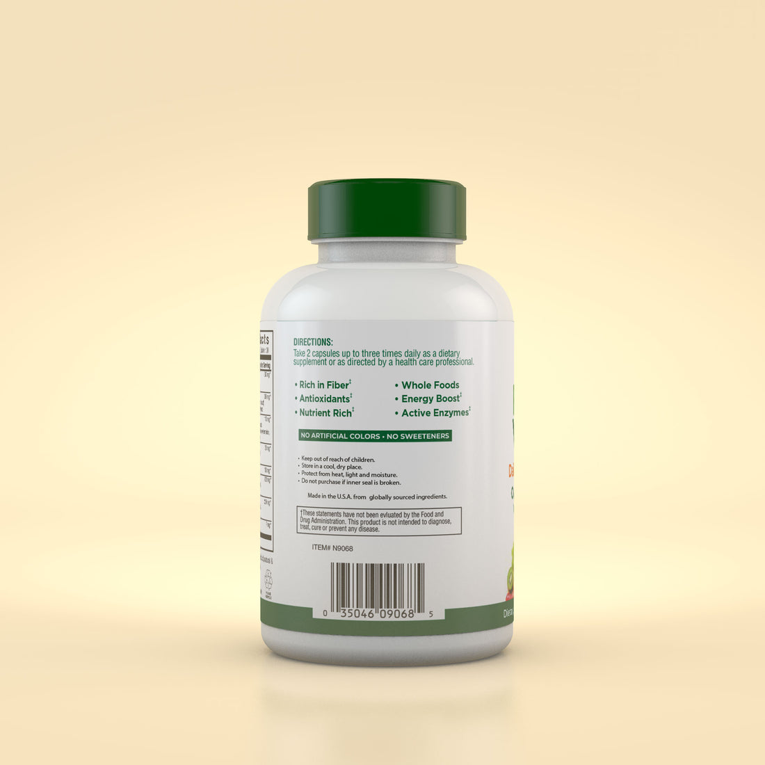 Super Greens Capsules | Fruits and Veggies Pills | Country Farms