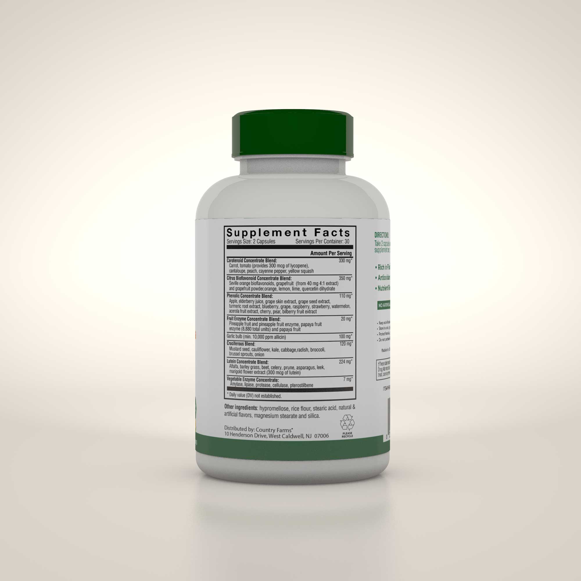 Fruits & Veggies Capsules – Country Farms